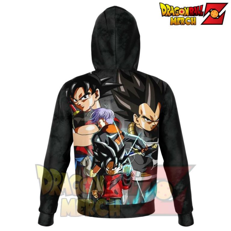 Dragon Ball GT Goku Vegeta Trunks 3D Hoodie - Dragon Ball Z Store