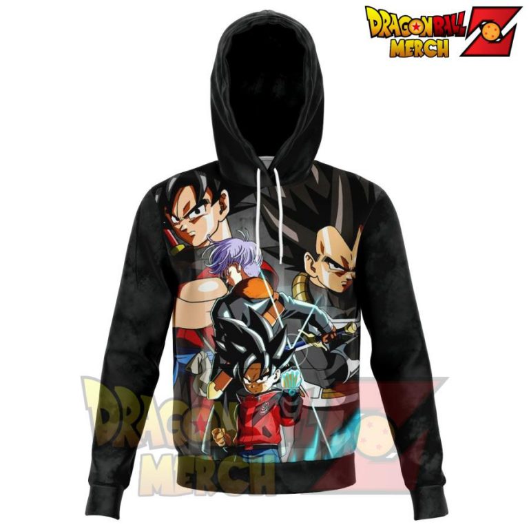 Dragon Ball GT Goku Vegeta Trunks 3D Hoodie - Dragon Ball Z Store