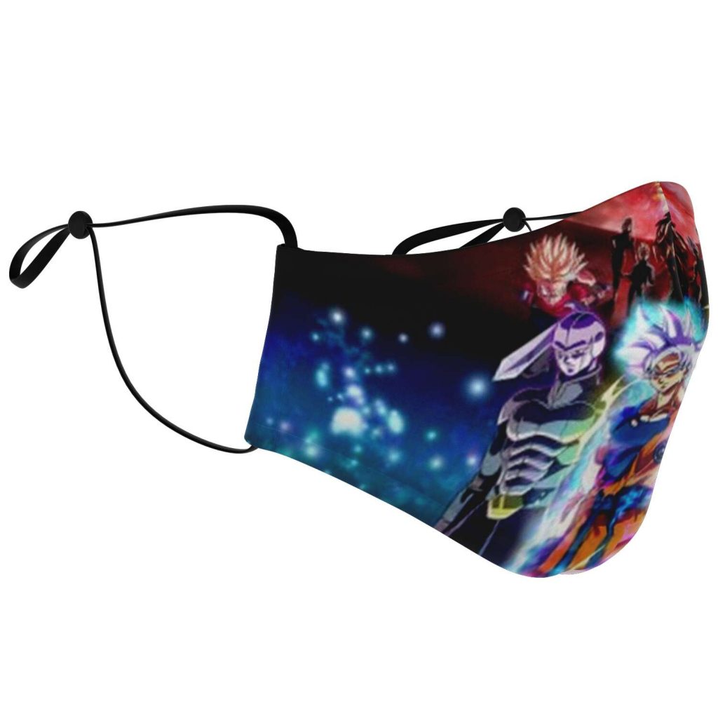 Super Dragon Ball Z Heroes Face Mask 3D Design - Dragon Ball Z Store