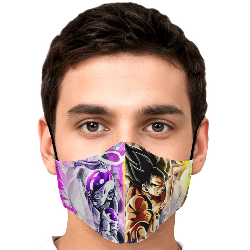 Freeza & Goku Face Mask 3D Design - Dragon Ball Z Store