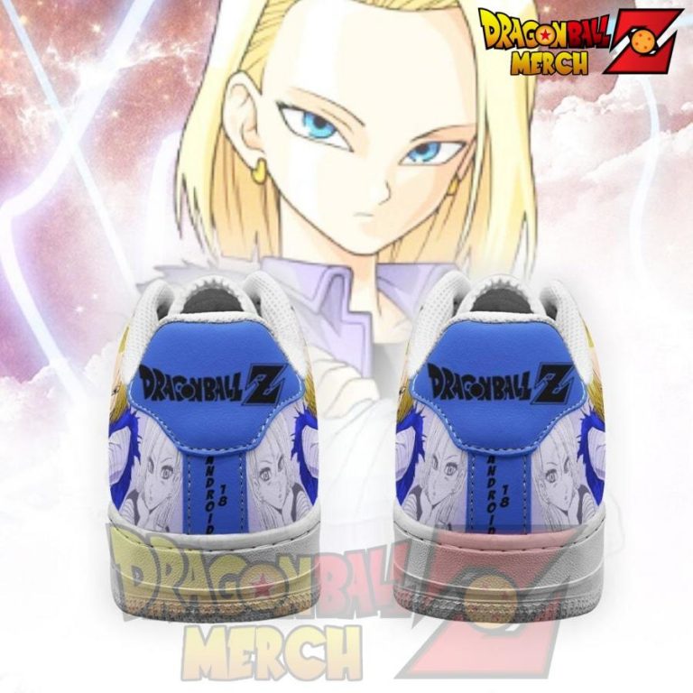 Android 18 AF1 Sneakers Custom PT501 - Dragon Ball Z Store