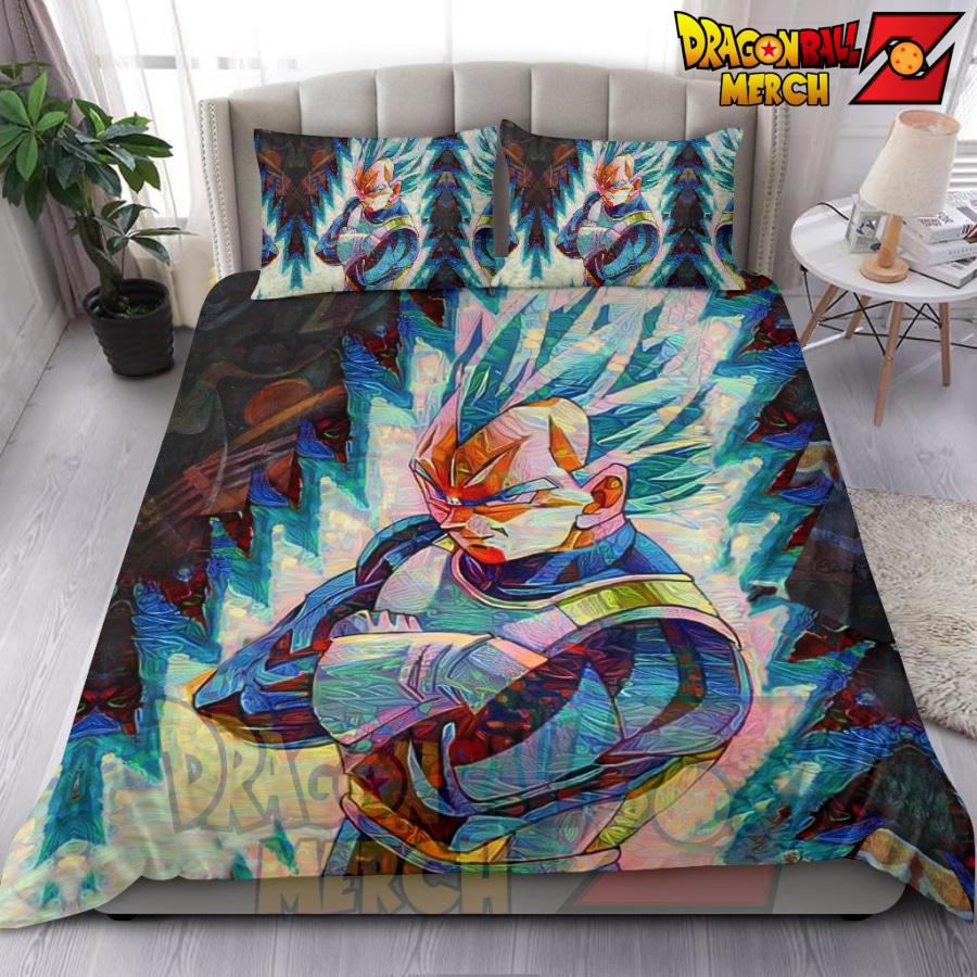 Blazing Vegeta DBZ Bedding Set - Dragon Ball Z Merch