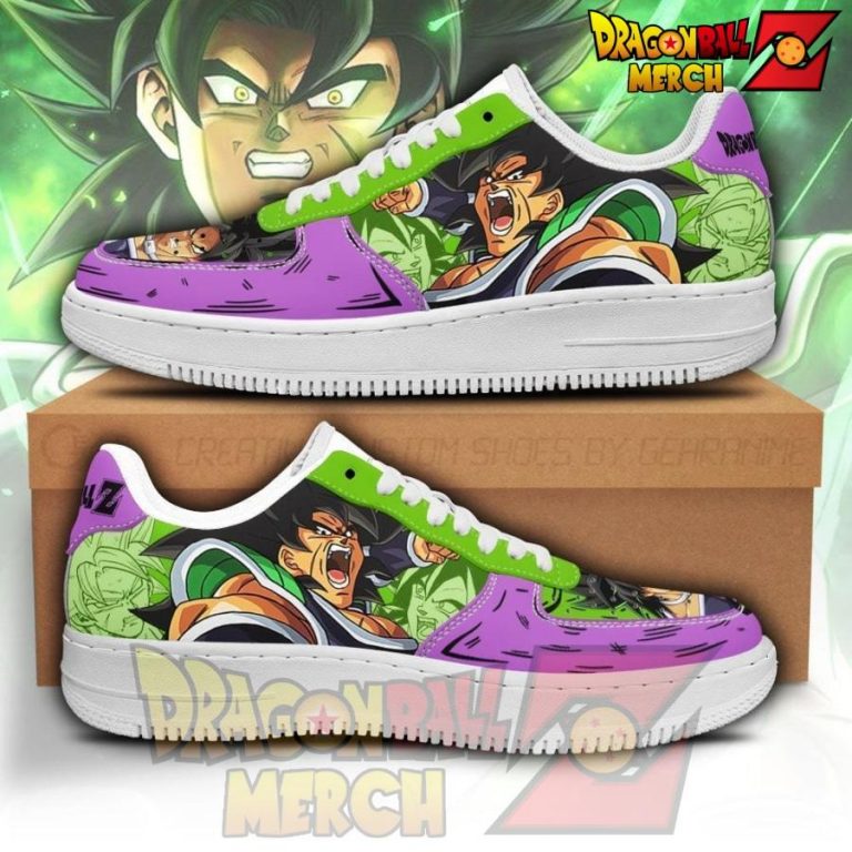 Broly AF1 Custom Sneakers No.5 - Dragon Ball Z Store