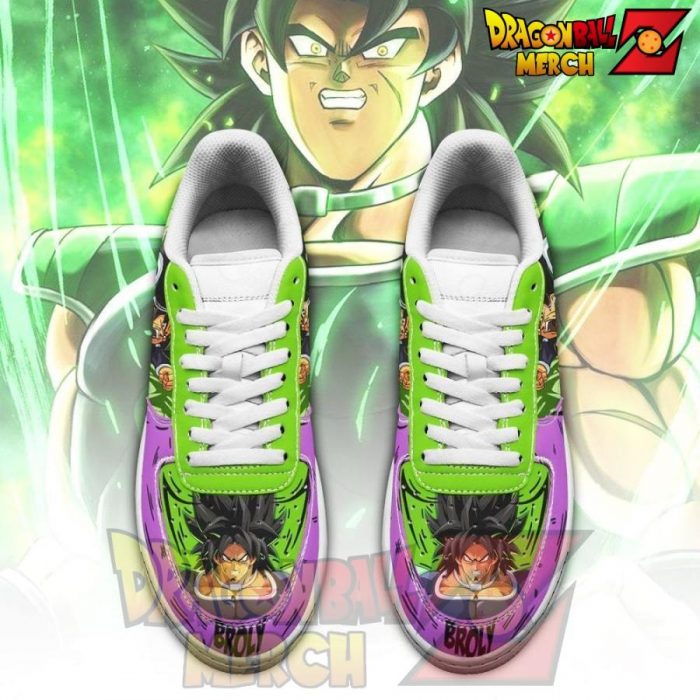 Broly AF1 Custom Sneakers No.5 - Dragon Ball Z Store