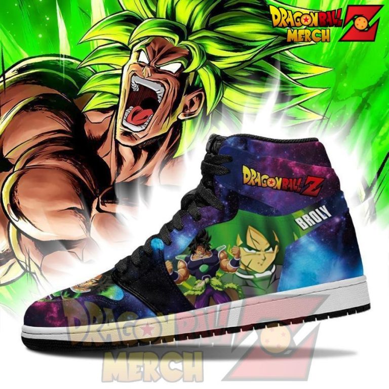Broly Dragon Ball Super JD Sneakers Style No.1 - Dragon Ball Z Store