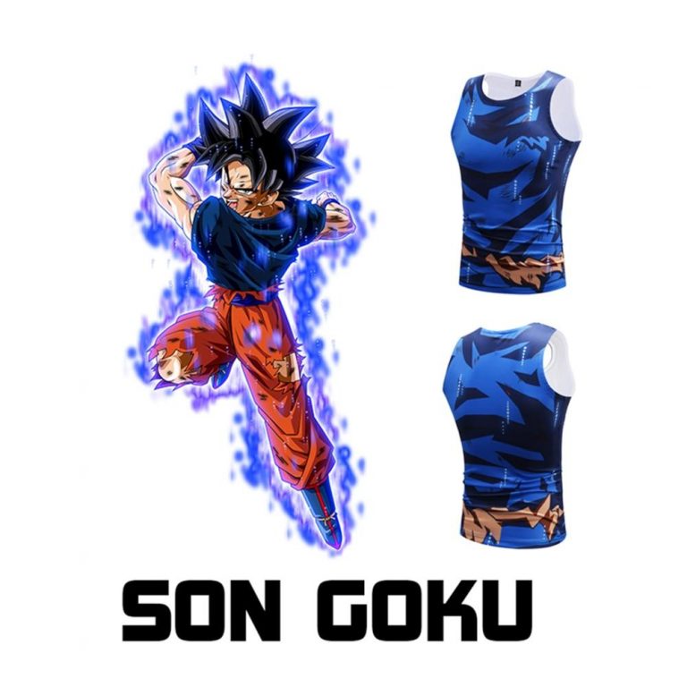 Goku Ultra Instinct Vest Cosplay Costume - Dragon Ball Z Store
