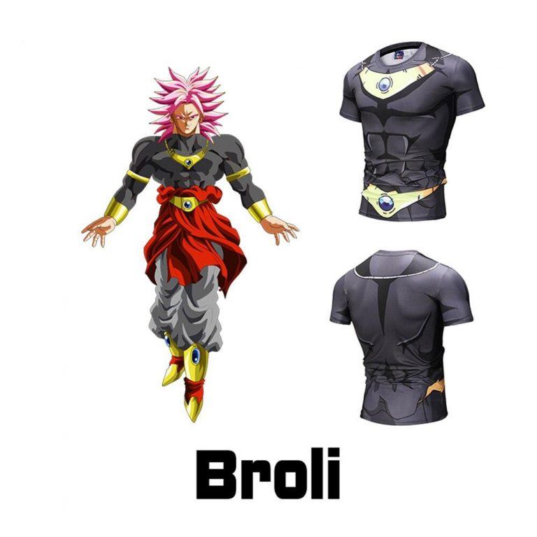 Broli Vest 3D Shirt Cosplay Costume No.2 - Dragon Ball Z Store