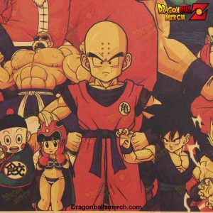 2021 DBZ Anime All Characters Poster - Dragon Ball Z Store