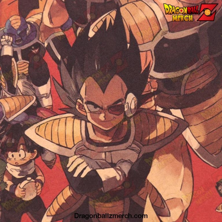 Dragon Ball Z Classic Retro Poster - Dragon Ball Z Store