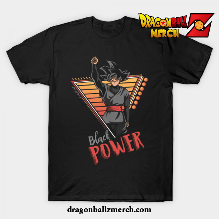Black Power T-Shirt - Dragon Ball Z Store