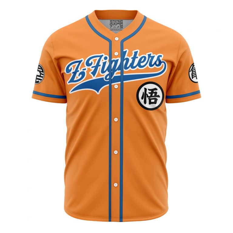 Z-Fighters Goku Dragon Ball Z Baseball Jersey - Dragon Ball Z Store